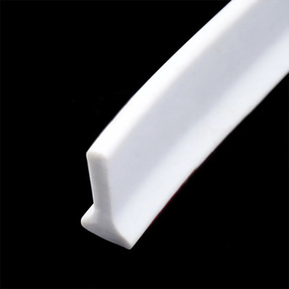 1M Water Shower Dam Bathroom Water Stopper Silicone Retaining Strip
