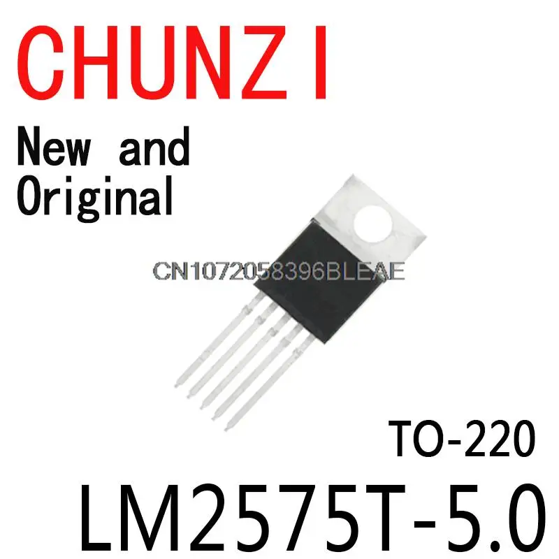 오리지널 LM2575T 5V TO220 TO 220 LM2575 5 LM2575T LM2575T 5.0, 10 개| | - AliExpress