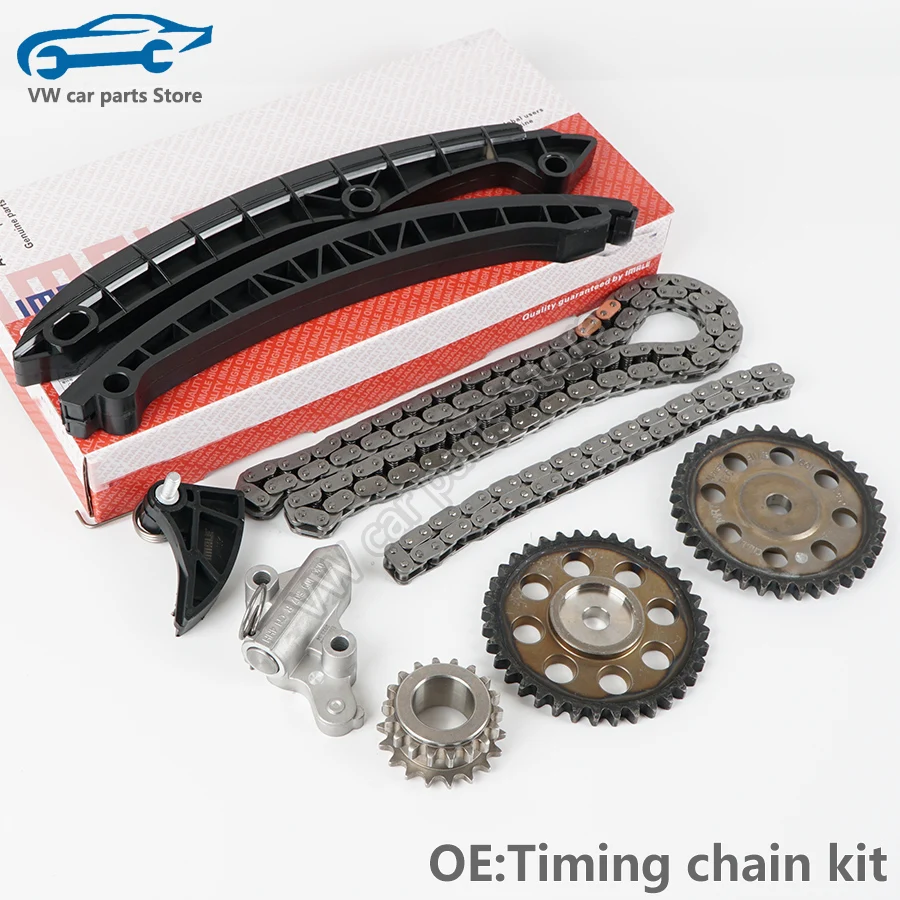 03C115225-EA111-1-4T-Timing-Chain-Tensioner-Guide-Rail-Set-For-VW-Golf ...