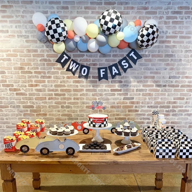 Race Car Birthday Centerpieces