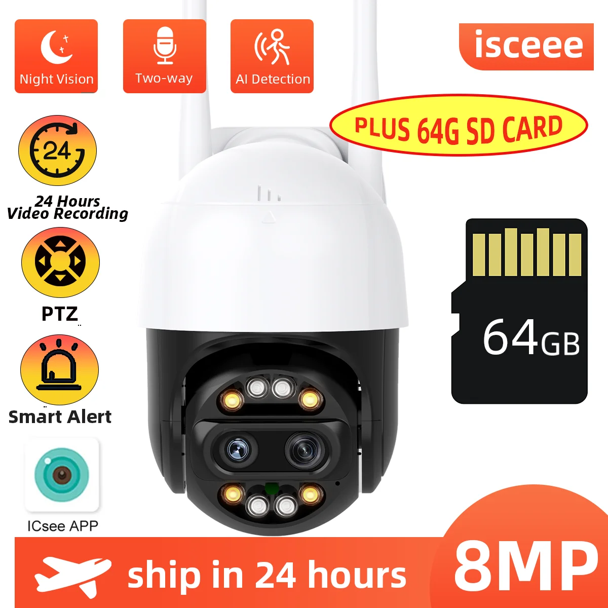 Video Surveillance Cameras Wifi | 8mp 4k Wifi Camera Outdoor | Dual ...