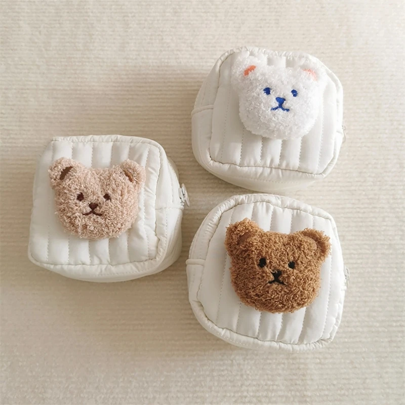 Cartoon-Plush-Bear-Mini-Baby-Diaper-Bag-Portable-Newborn-Nappy-Storage ...