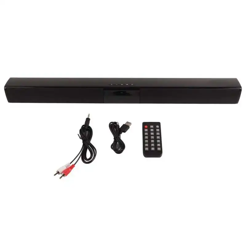 Speaker-Wireless-Stereo-Soundbar-Desktop-Long-Soundbar-with-Remote ...
