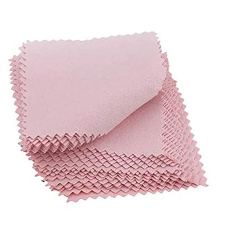 50pcs-8x8cm-Sterling-Silver-Color-Cleaning-Cloth-Polishing-Cloth-Soft ...