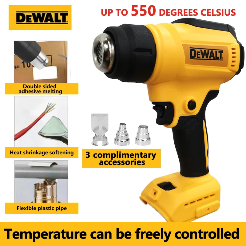 Dewalt-Cordless-Hot-Air-Gun-DCE530-Apenas-Ferramenta-Ventilador-T-rmico ...