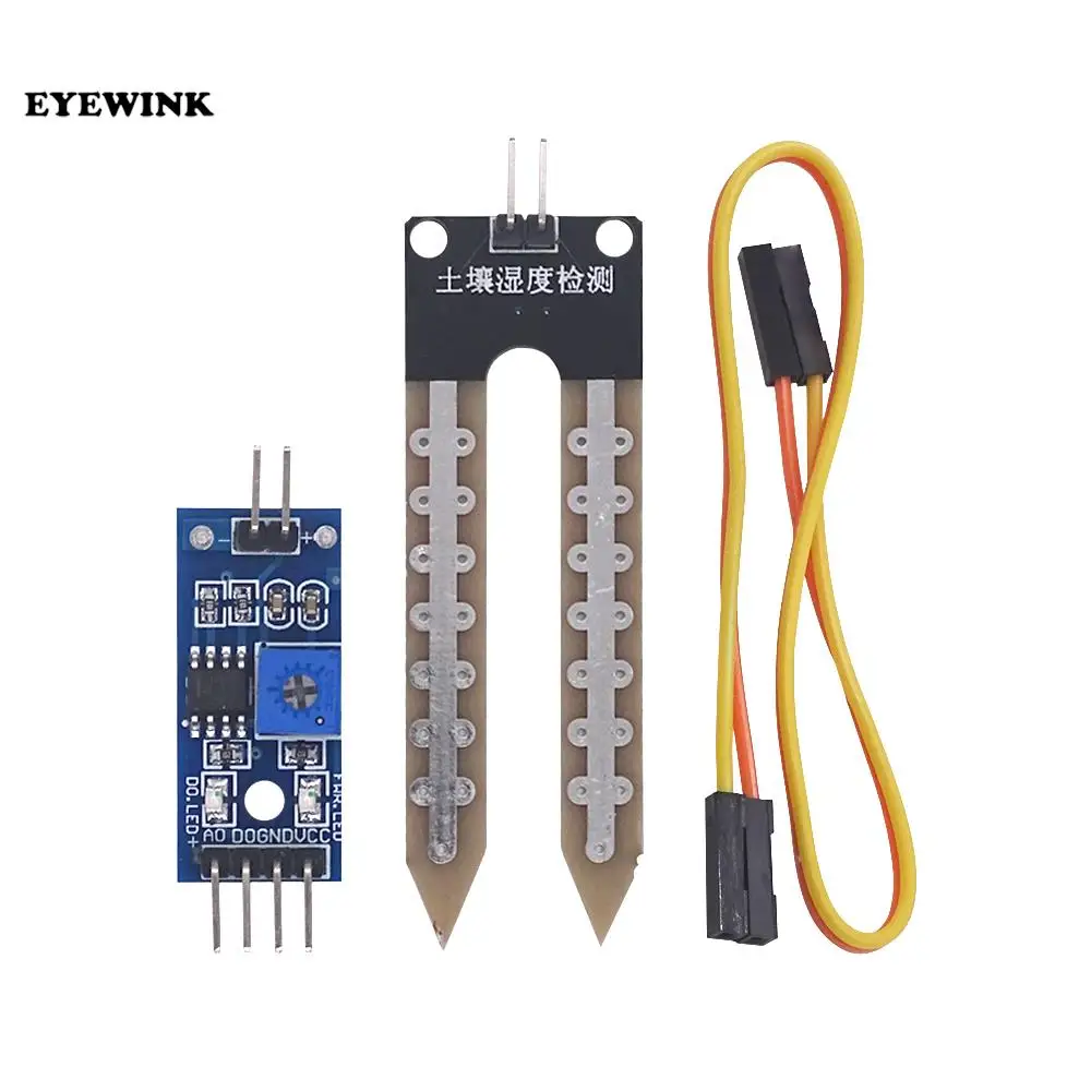 100pcs New Soil Moisture Hygrometer Detection Humidity Sensor Module ...