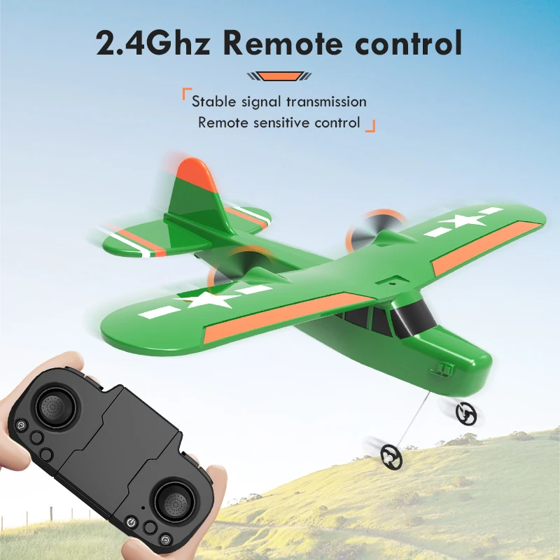 Rc-Plane-Kids-Toy-Remote-Control-Aircraft-Foam-Fix-Wing-Radio ...