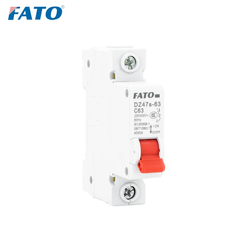 Fato Mcb Ac 1p 230v-415v 4.5/6ka Breaking Capacity Mini Circuit Breaker ...