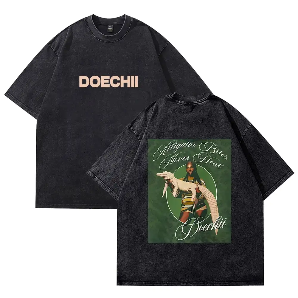 Doechii Double-Sided Tee – Logo Front & Graphic Back
