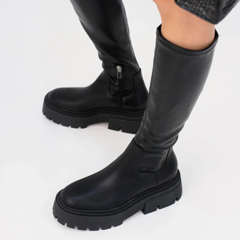 Black-Long-Boots-Women-Fashion-Designer-Platform-Thigh-High-Boots ...