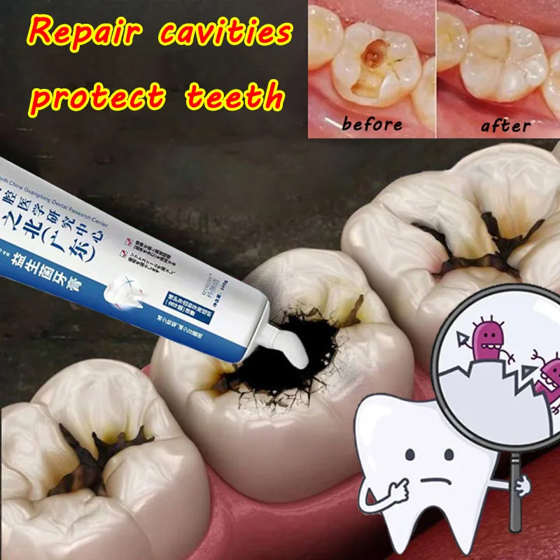Repair-Toothpaste-Of-Cavities-Dental-Plaque-Removal-Whitening ...