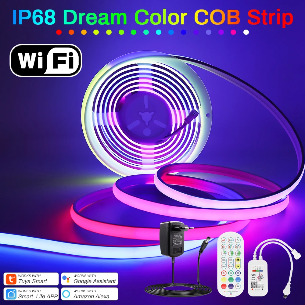 Fita Led Rgb Imperme Vel Para Decora O De Casa Fita De N On Endere Vel
