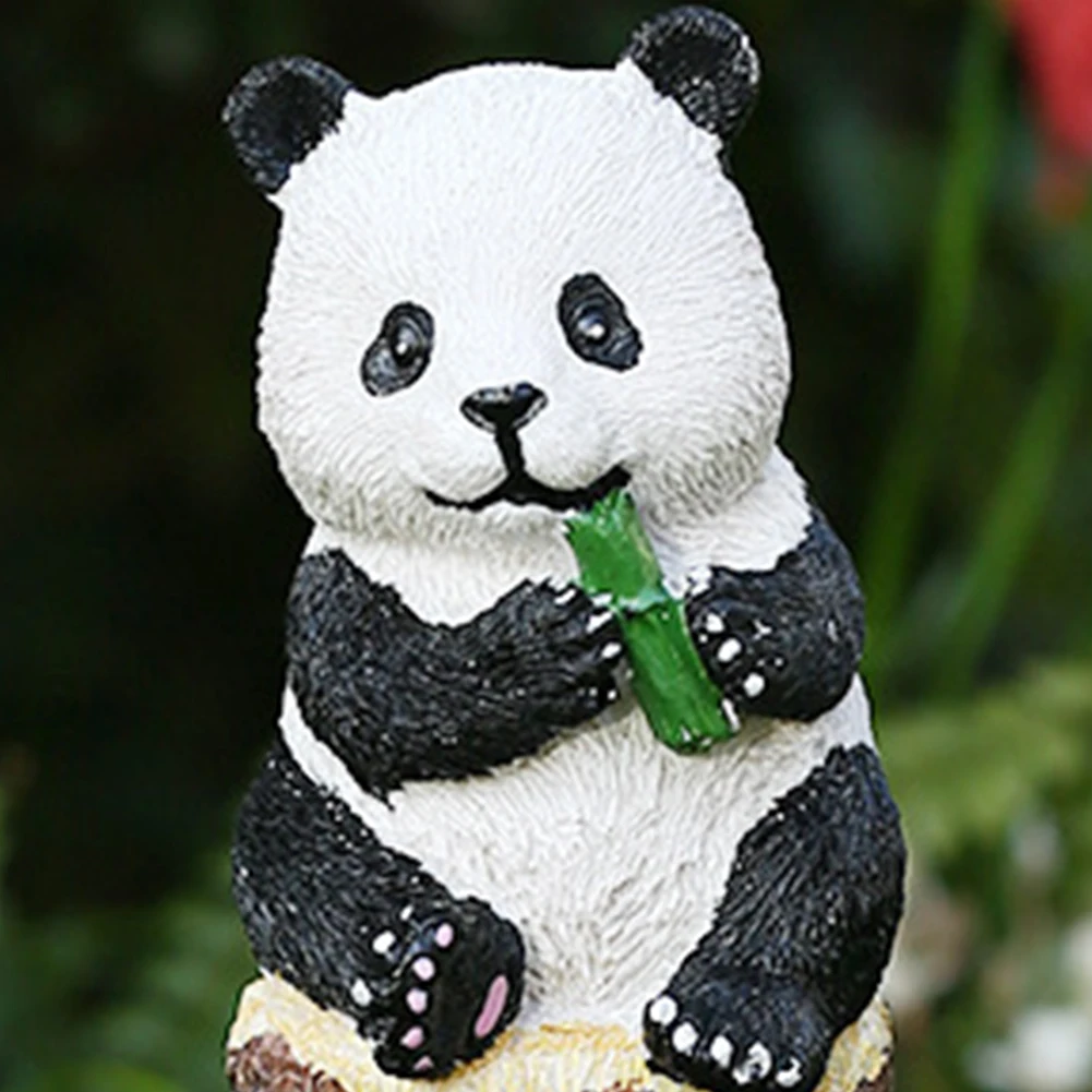 Solar Panda Garden Light Kültéri Led Gyeplámpa Kerti Dekorációhoz ...