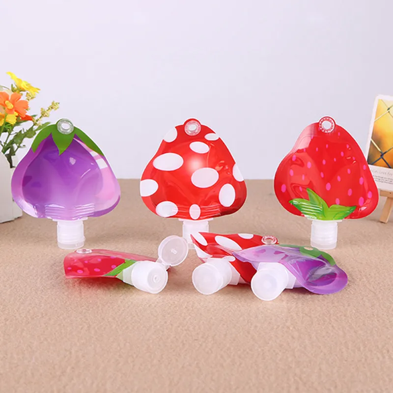 50PCS-20ML-30ML-Portable-Cosmetic-Liquid-Dispensing-Bag-Strawberry ...