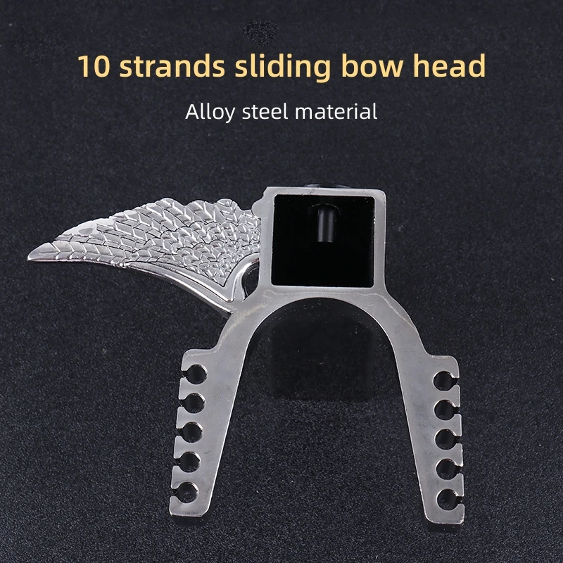 10 Strand Big Powerful Bow Head Alloy Material High Precision Hunting ...