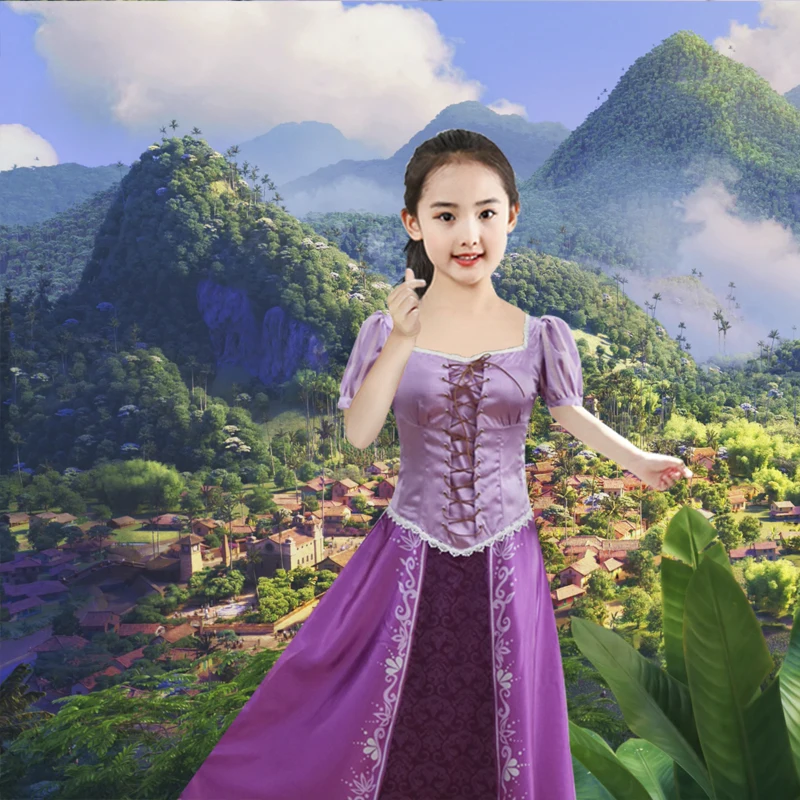 Tangled Rapunzel Dress