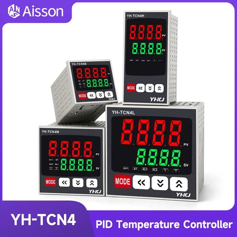 YH-TCN4-PID-Dual-Output-SSR-Relay-Temperature-Controller-Digital ...