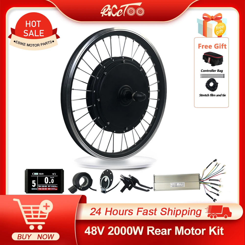 Conversion Hub Motor Electric Bicycle | 48v Electric Bicycle Conversion ...