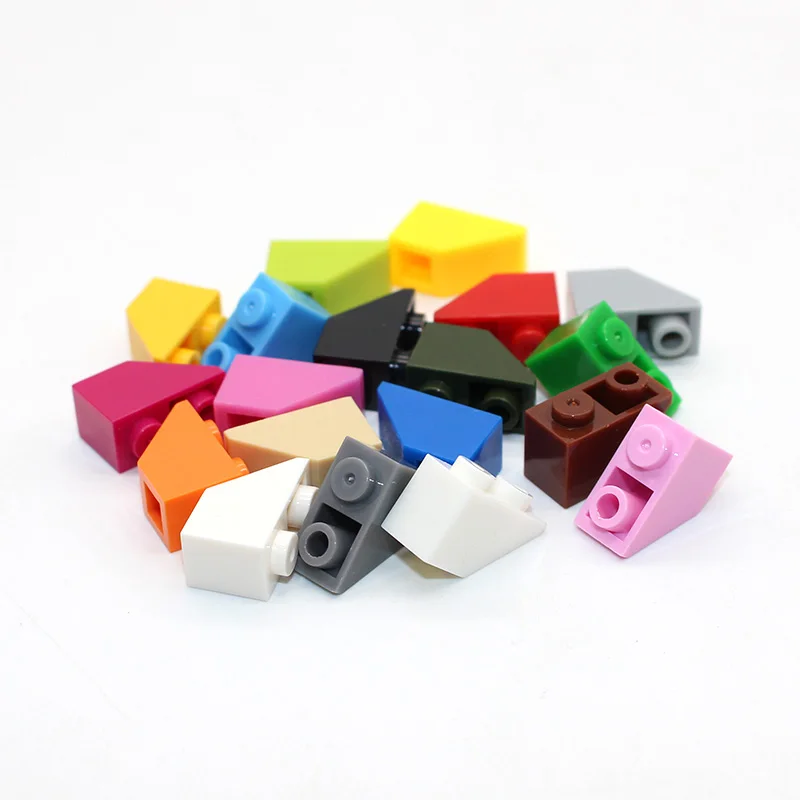 100pcs-MOC-Slope-Brick-1-2-Inverted-3665-DIY-Enlighten-Block-Bricks ...