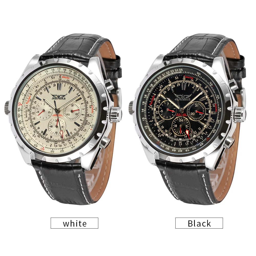 Men-s-Automatic-Mechanical-Watch-with-Leather-Strap-Fashion-Wristwatch ...