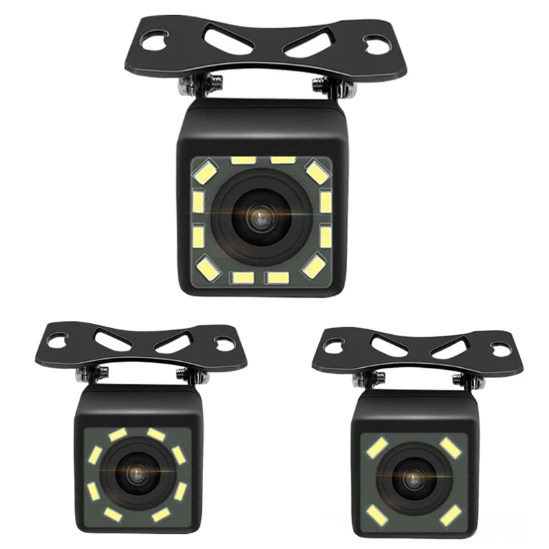 Vehicle Car Rear View Camera Universal 12LED Night Vision Backup ...