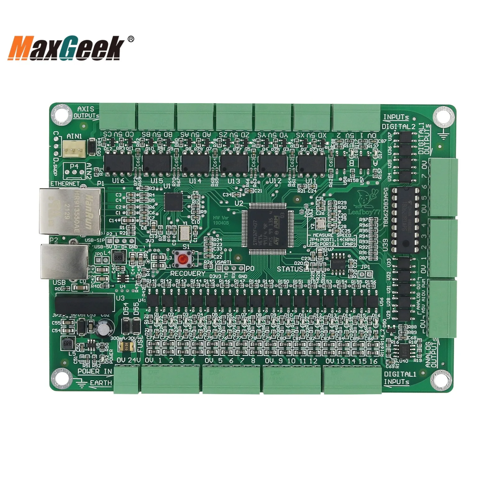 Maxgeek-6-Axis-Mach3-Controller-Board-CNC-Motion-Controller-Support-USB ...