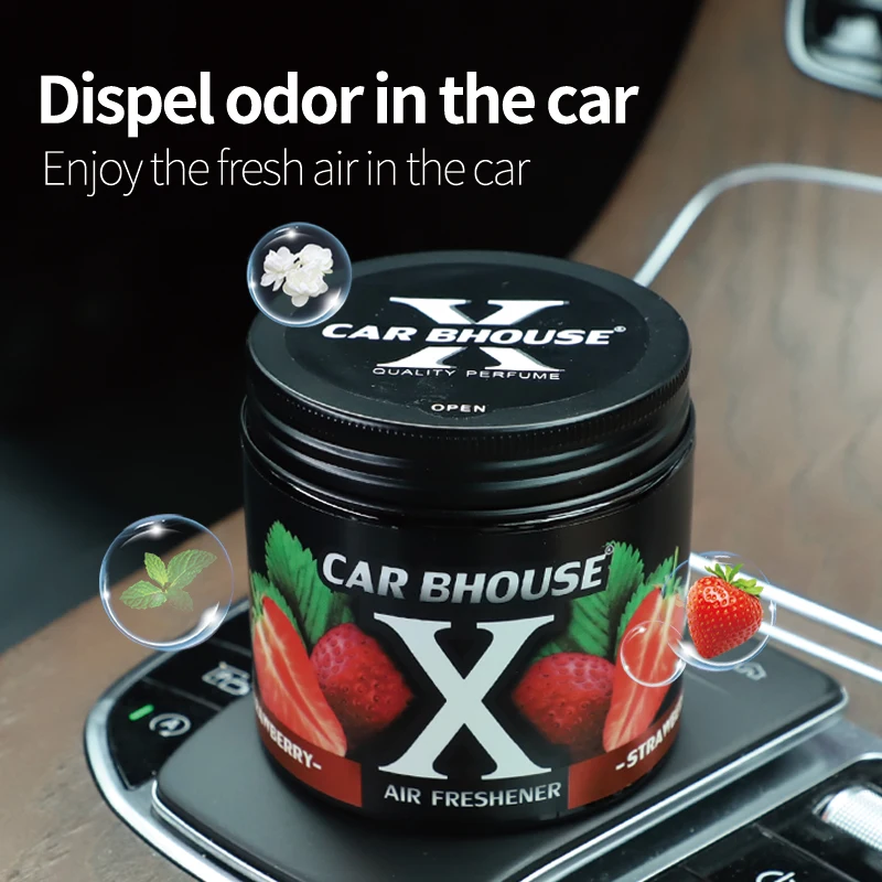 Strawberry flavor car cream car solid fragrance car perfume lasting ...