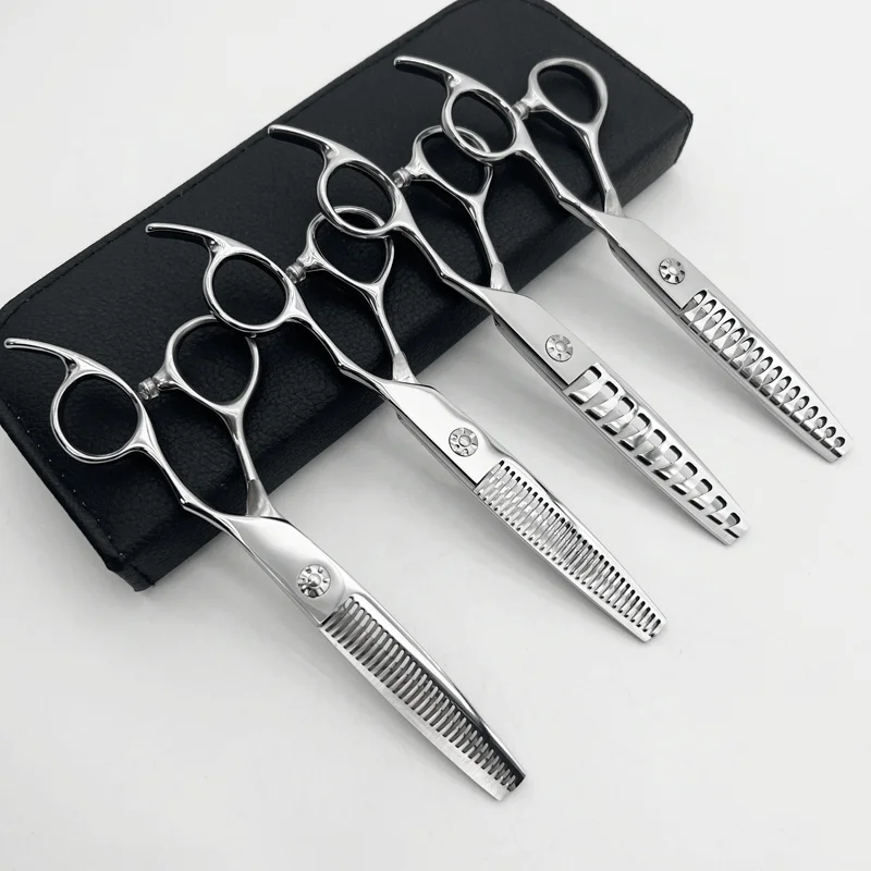 Professional-Haircut-Scissors-6-Inch-Hair-Cutting-Scissors-Hair-Thinning-Shears-Sharp-And ...
