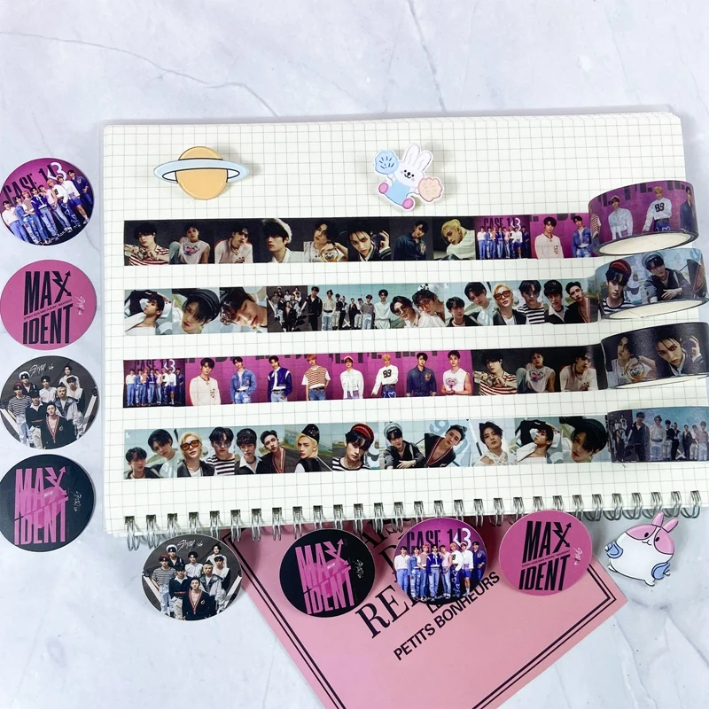 Kpop Stray Kids Album MAXIDENT Washi Tape Masking Tape Decorative ...
