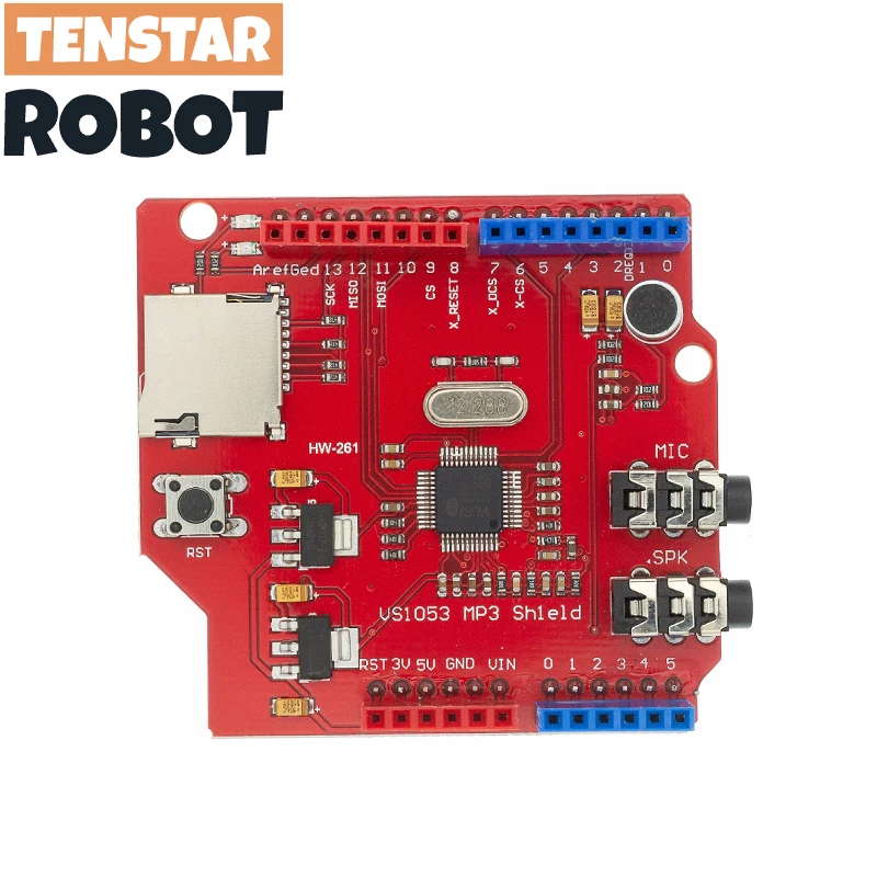 VS1053-VS1053B-Stereo-Audio-MP3-Player-Shield-Record-Decode-Development ...