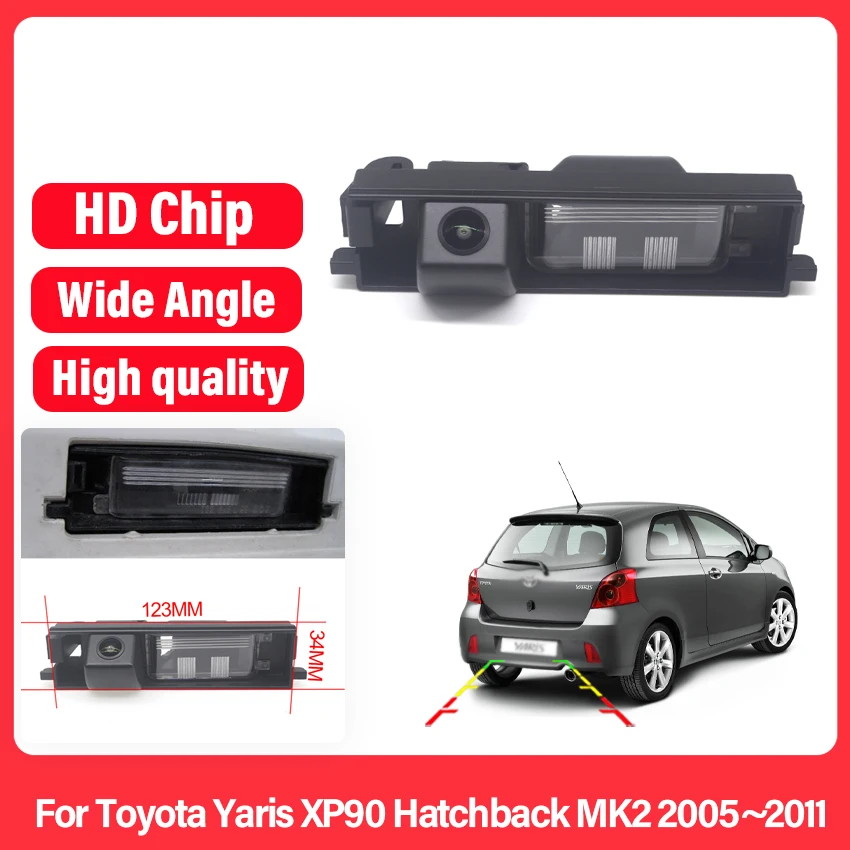 Rear View Camera CCD HD Waterproof Reverse Parking Camera For Toyota ...