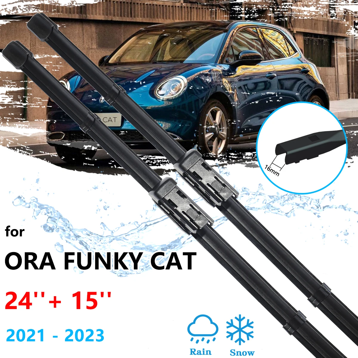 For-GWM-Ora-Funky-Cat-Good-Haomao-ES11-2021-2022-2023-Front-Wiper ...