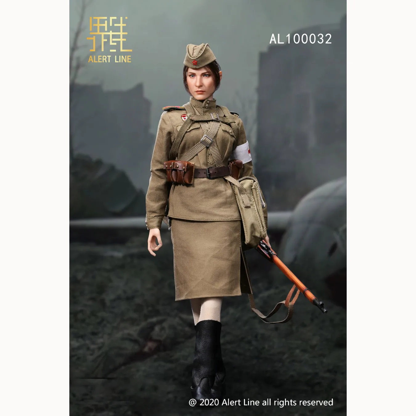 Accessories-Model-for-Alert-Line-AL100032-Soviet-Female-Medical-Soldier ...