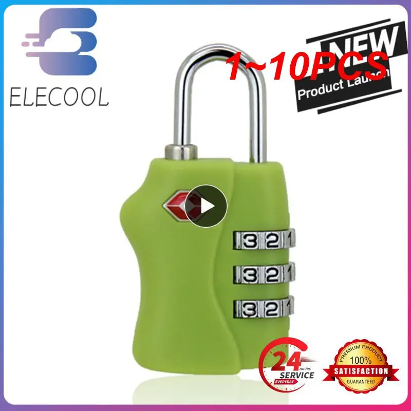 1-10PCS-Hot-TSA-Customs-Code-Lock-4-Dial-Digit-Password-Lock ...