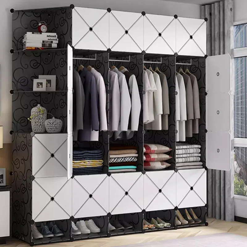 Modern-Minimalist-Wardrobe-Nordic-Portable-Clothes-Storage-Closet ...