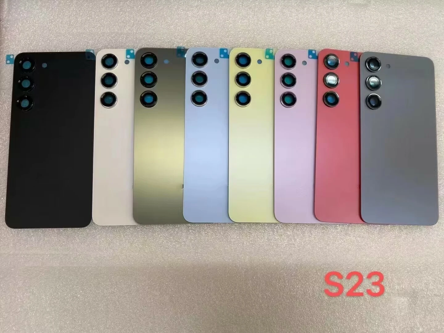 For Samsung Galaxy S23 Back Battery Cover Rear Door Panel Housing Case ...