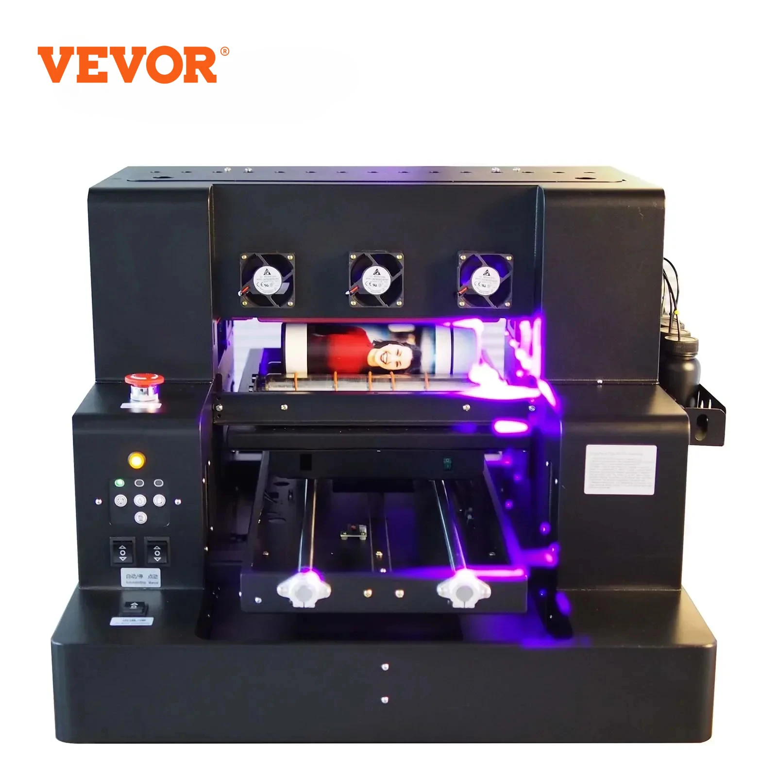 VEVOR-A3-UV-Printer-Machine-Varnish-Flatbed-Automatic-Bottle-Surface ...