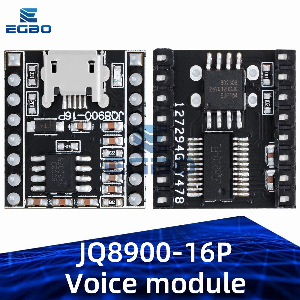Voice-module-chip-customized-music-intelligent-voice-broadcast-USB-serial-port-MP3-recognition ...