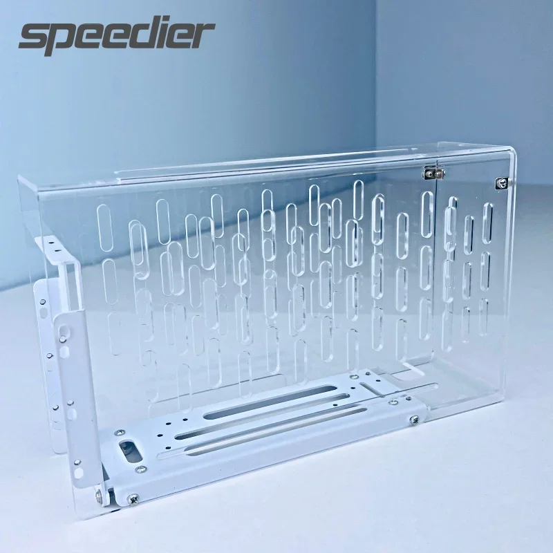 Laptop-PC-eGPU-CASE-External-Graphics-Video-Cards-Metal-Bracket-Acrylic ...