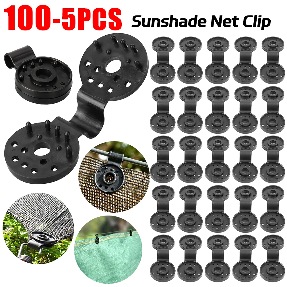 50pcs-Shadow-Mesh-Clips-Sunshade-Net-Fixing-Clip-Reusable-Shade-Cloth ...