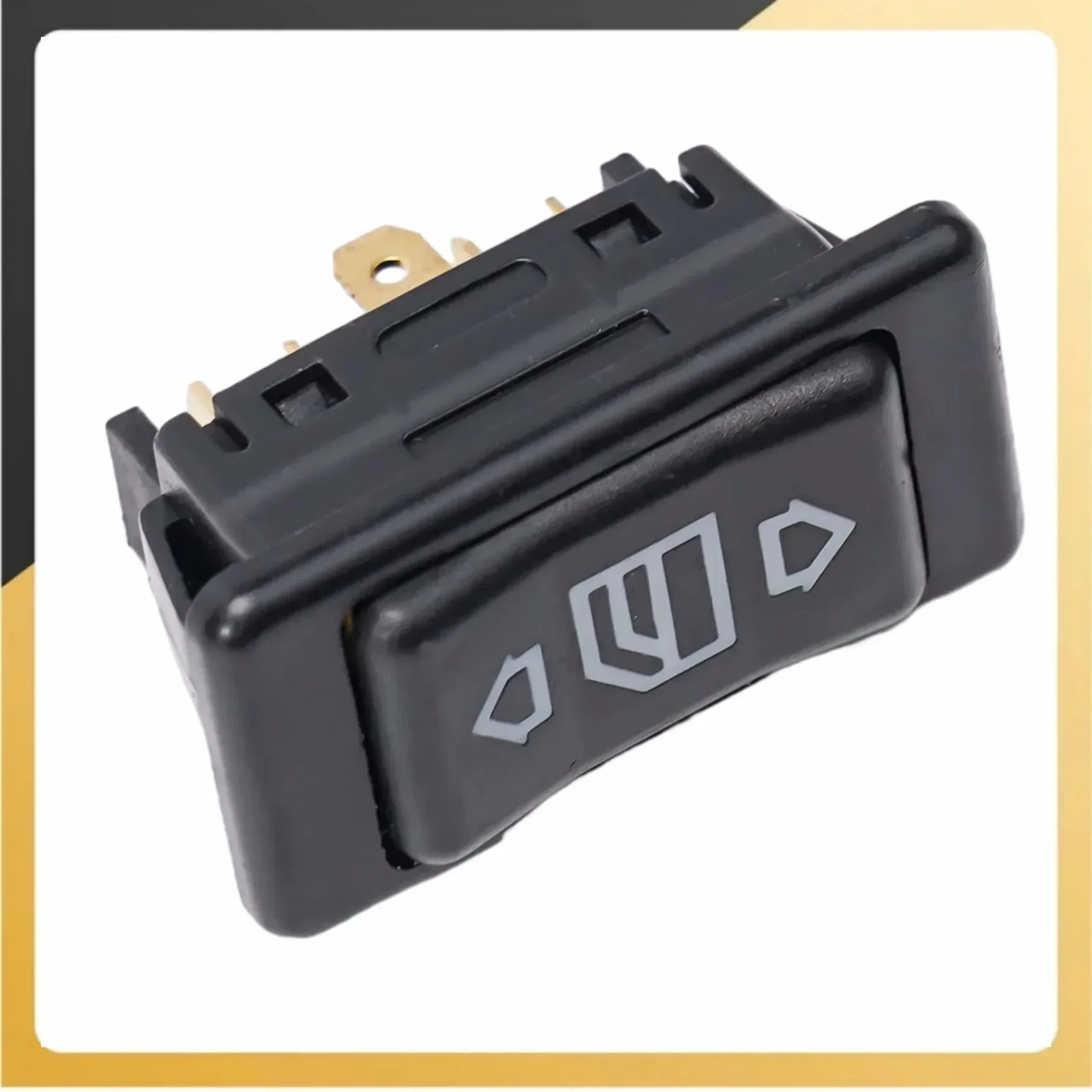 Car Window Switch Green Light Universal 6-Pin 12/24V 10A ON/OFF ...