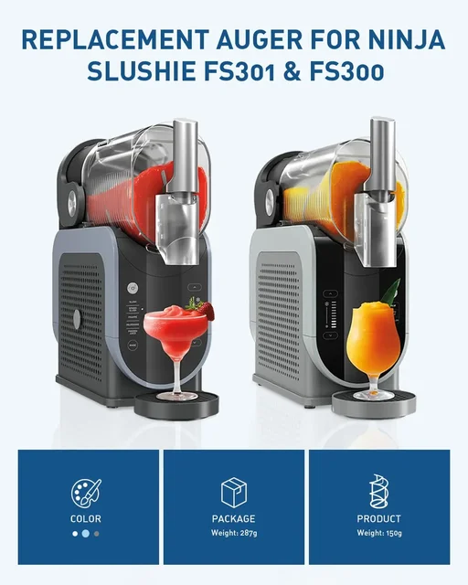 Ninja Sluchi Replacement Auger For Ninja Slushie FS301 & FS300 Ninja ...