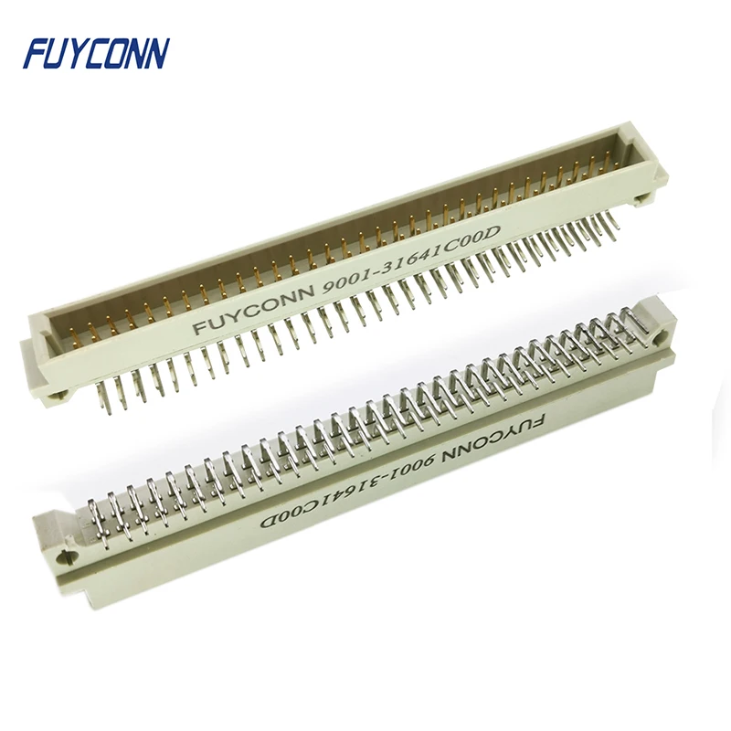 64Pin-DIN41612-Connector-2-54mm-Pitch-R-A-PCB-2-Rows-Eurocard-Connector ...