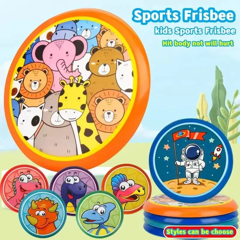 Sports-Frisbee-Children-Cartoon-Fun-Soft-Outdoor-Athletics-Games-PU ...