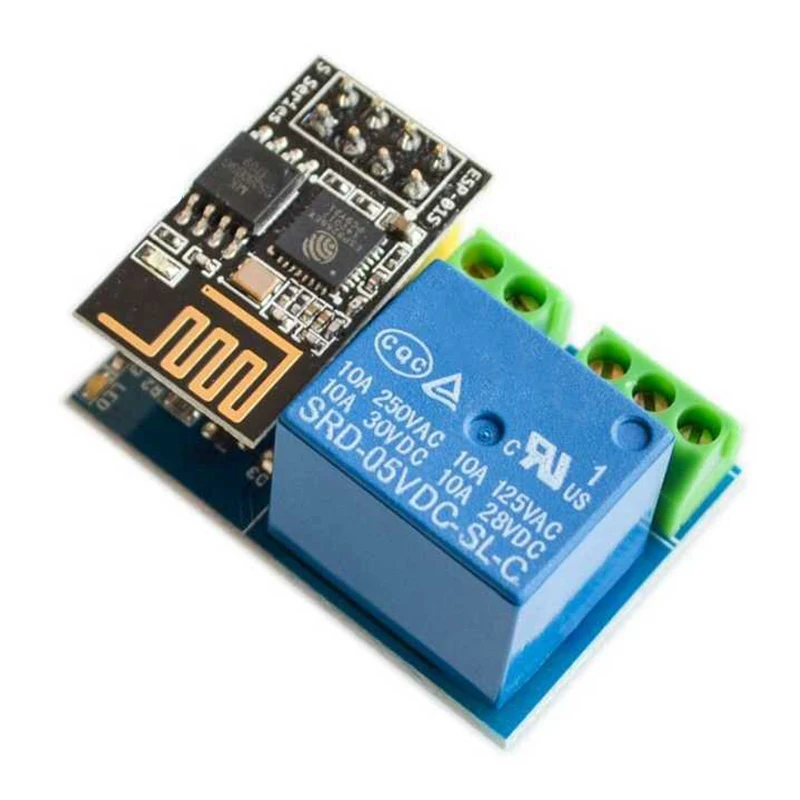 M-dulo-inal-mbrico-WIFI-ESP8266-ESP-01-01S-5V-interruptor-de-Control ...