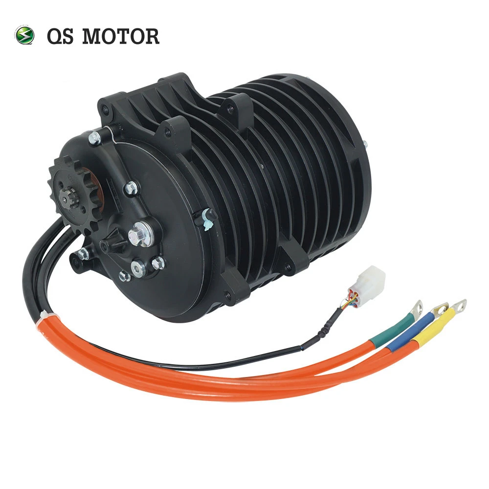 Qsmotor 138 3000w Mid Drive Motor With 15t 428 Sprocket Adapter ...