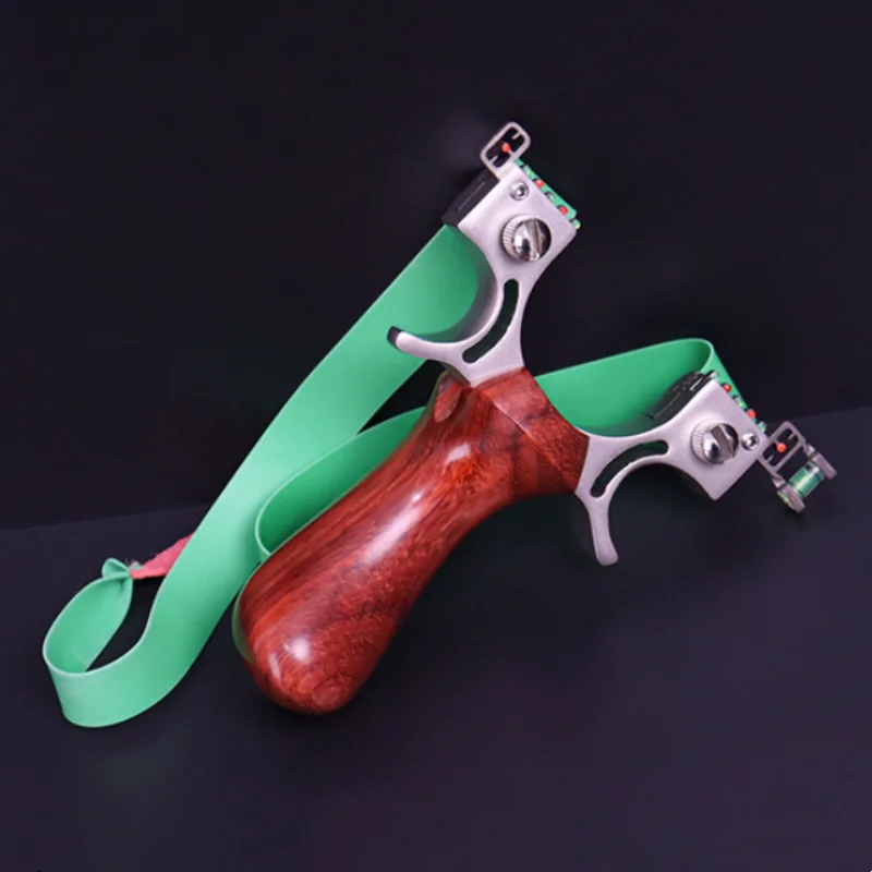 Slingshot-Hunting-Powerful-Wood-Stainless-Steel-Catapult-with-Sight ...