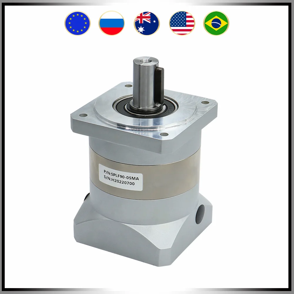90 Servo Motor Reducer SPLF90-LMA High Precision Planetary Gear Reducer ...