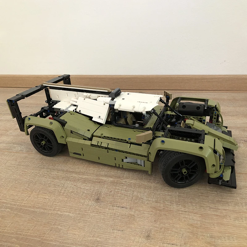NEW Technical MOC LMP Racer Building Blocks Model with Front/Rear ...