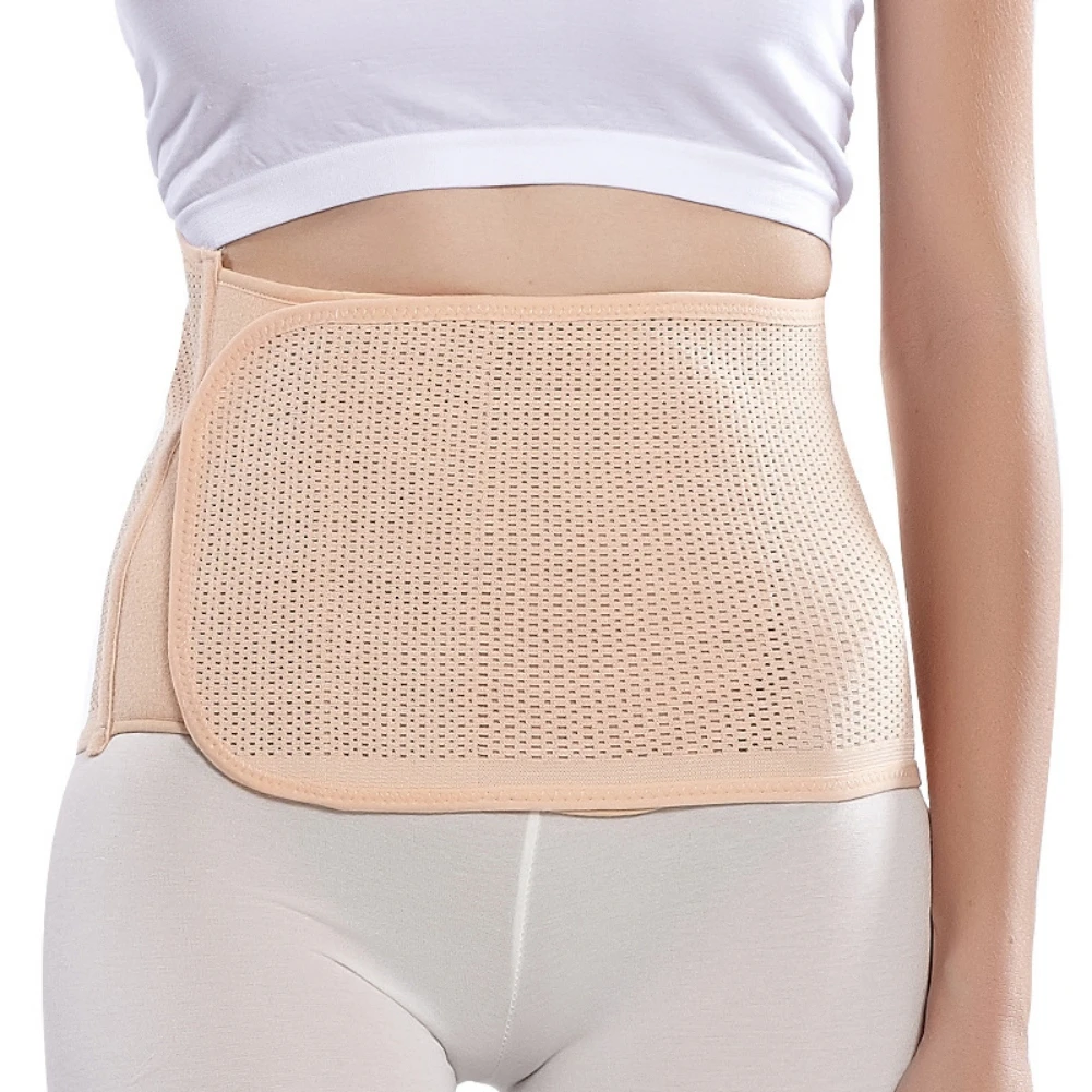 Women-Mesh-Tummy-Control-Postpartum-Support-Belt-Breathable-Body-Shaper ...